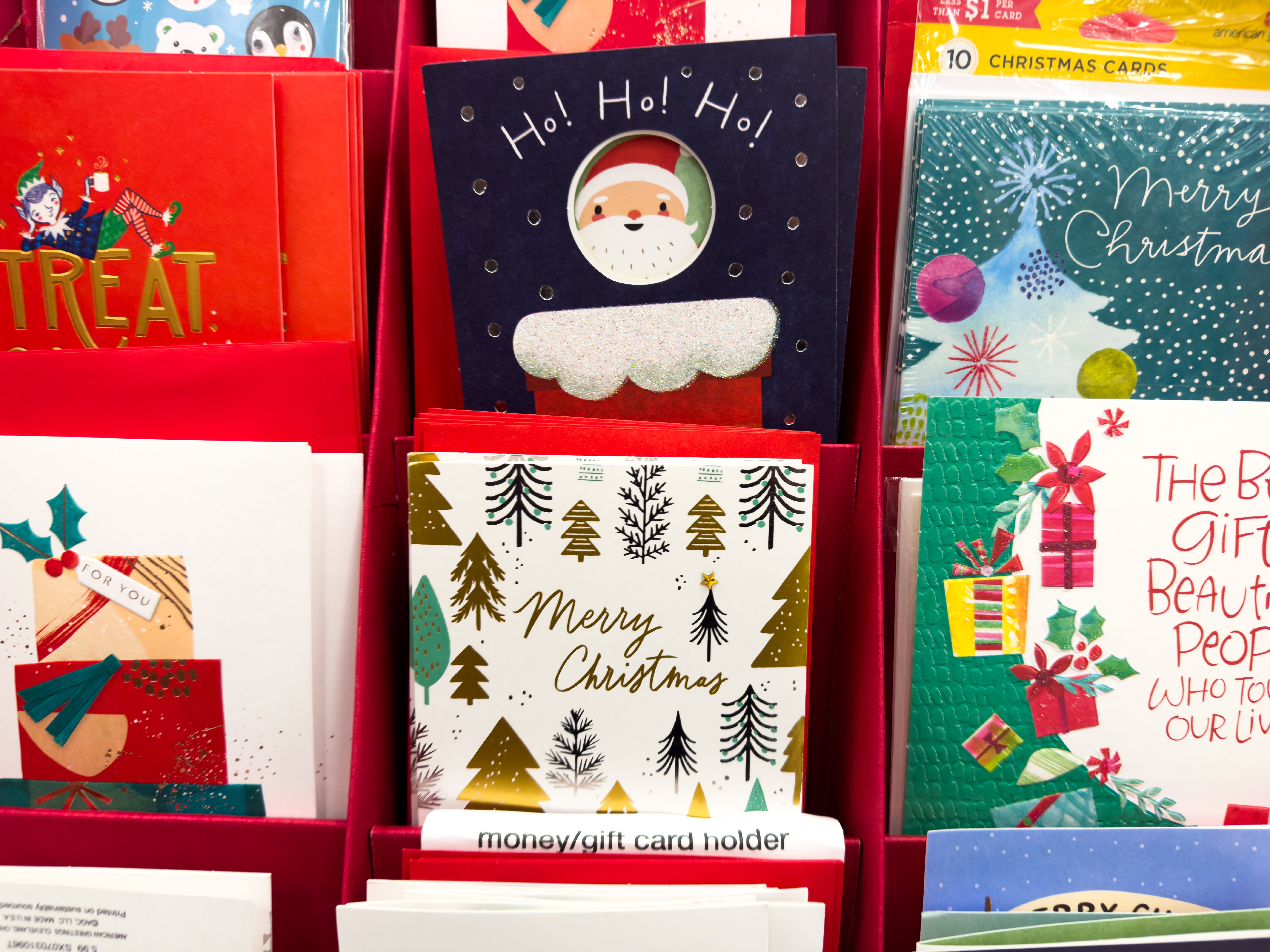 Holiday Cards in a Store - Free Stock Photo | FOCA Stock